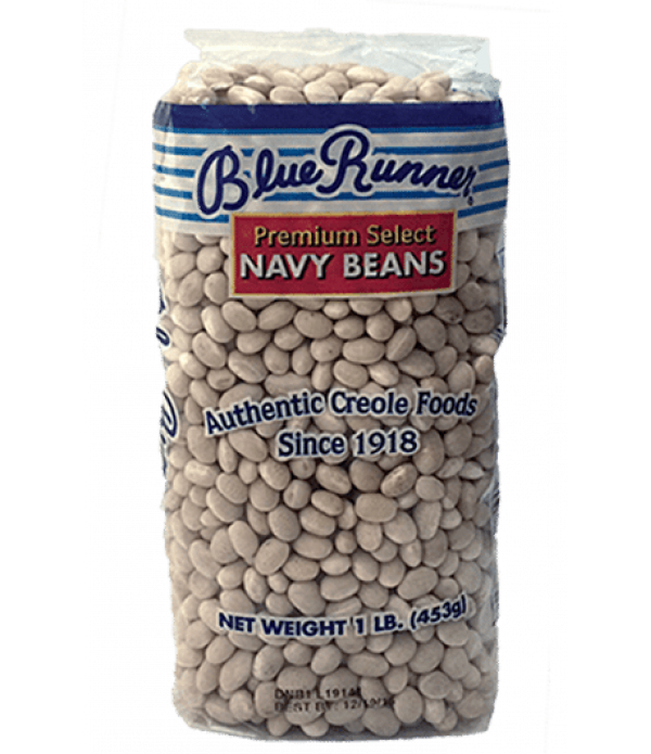Blue Runner Dry Navy Beans 1lb 070353703019