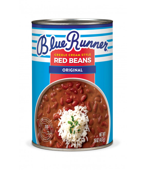 Blue Runner Creole Cream Style Original Red Beans 16oz ...