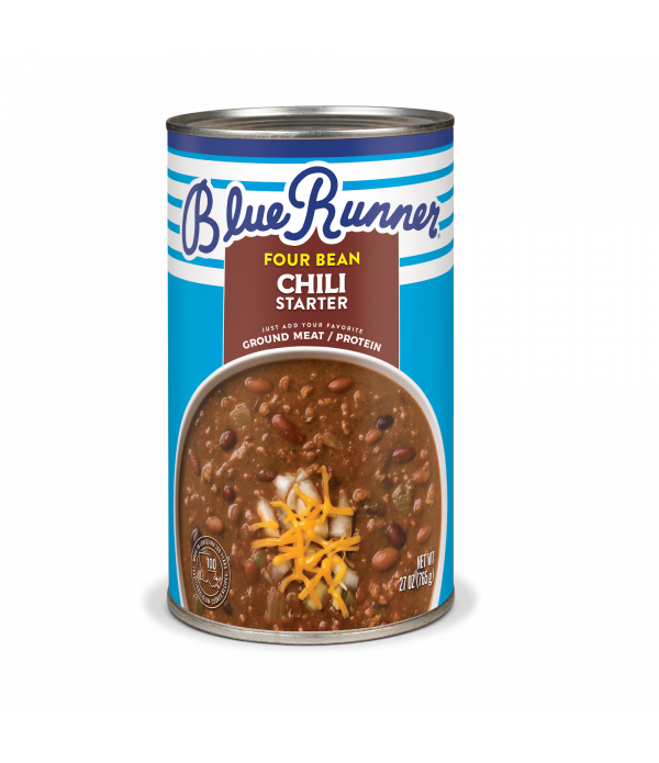 Blue Runner Four Bean Chili Starter 27oz 070353501011